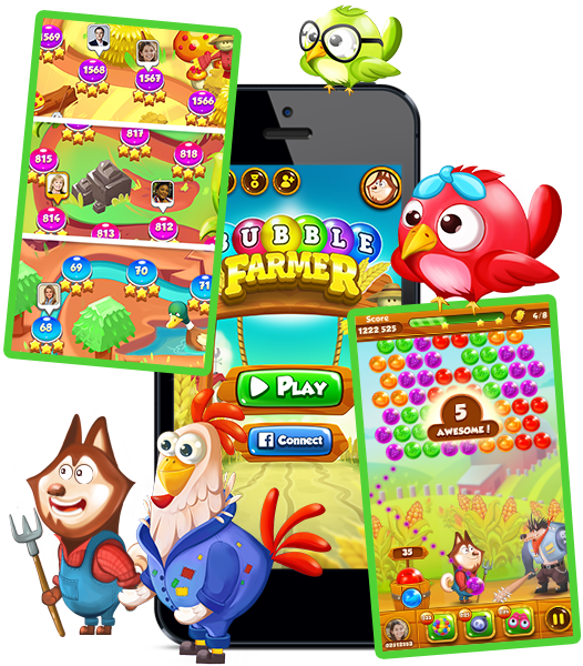Bubble Farmer | MadOverGames